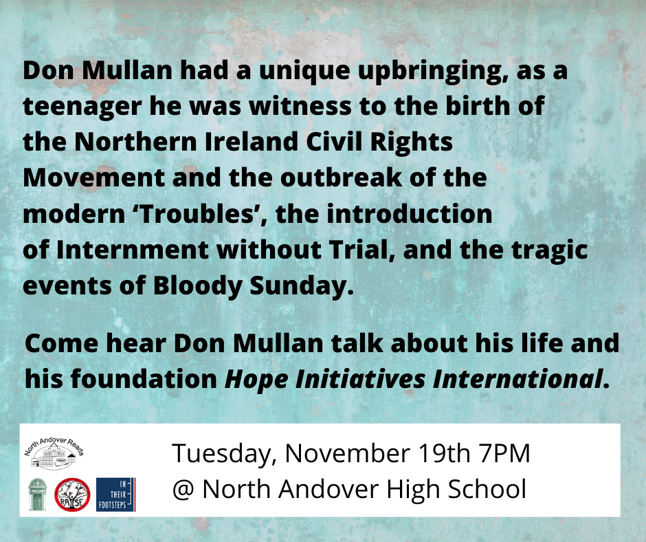 Stevens Memorial Library » Blog Archive » Don Mullan Upbringing